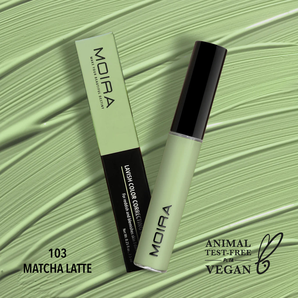 LAVISH COLOR CORRECTING CONCEALER (103, MATCHA LATTE) – COCO MILLEN