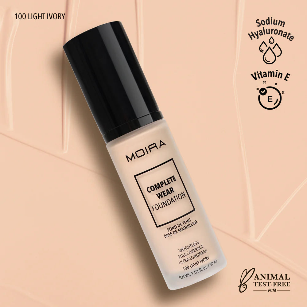 Complete Wear™ Foundation (100, Light Ivory) – COCO MILLEN