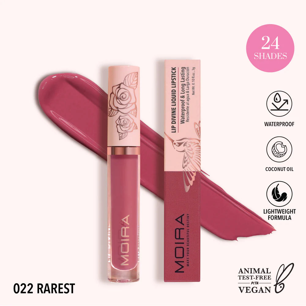 Lip Divine Liquid Lipstick (022, Rarest) – COCO MILLEN